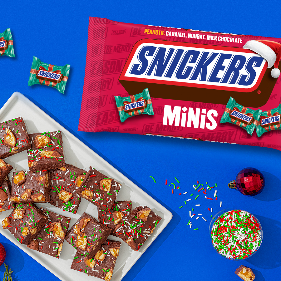 SNICKERS® Holiday Chocolate Fudge Recipe from H-E-B