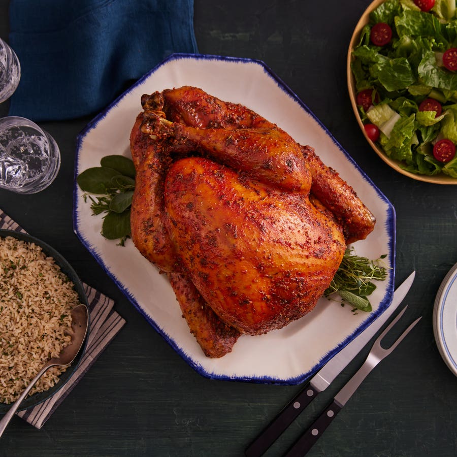 Mojo Seasoned Roast Turkey Recipe from H-E-B